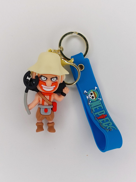 Брелок keychain силиконовая фигурка Усопп из аниме Ван Пис One Piece ...