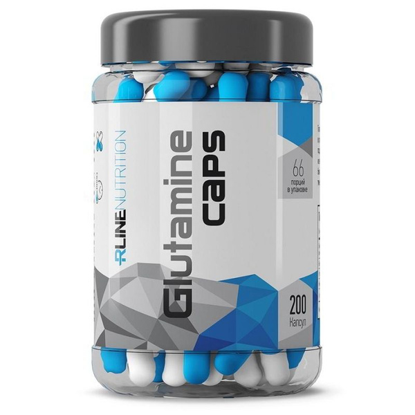 Аминокислота R-Line Glutamine 200 капсул - купить с доставкой по ...