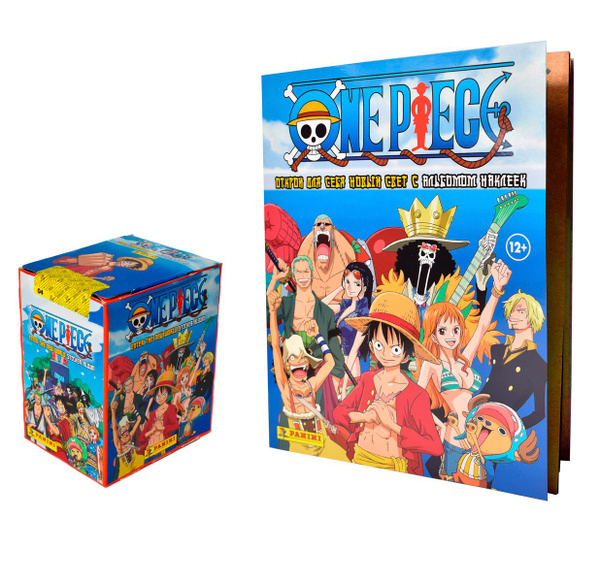 Panini / Бокс + альбом One Piece / 250 наклеек - купить с доставкой по ...