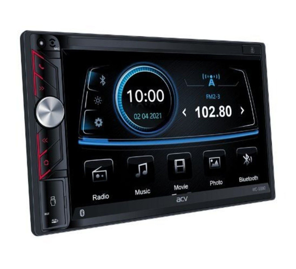 Автомагнитола 2 DIN ACV WD-6930 Ресивер с BLUETOOTH2 DIN - купить в ...