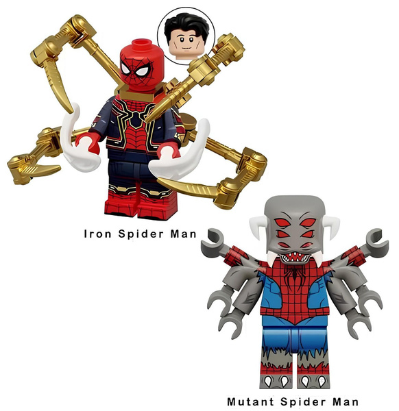 Набор минифигурок Человек Паук / Spider Man совместимы с конструкторами ...