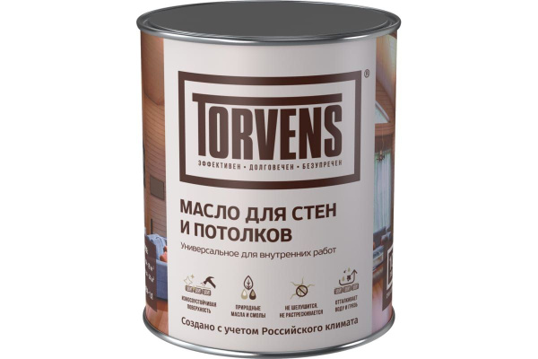 Масло для Стен и Потолков Torvens 5л Кварц Универсальное для Внутренних ...