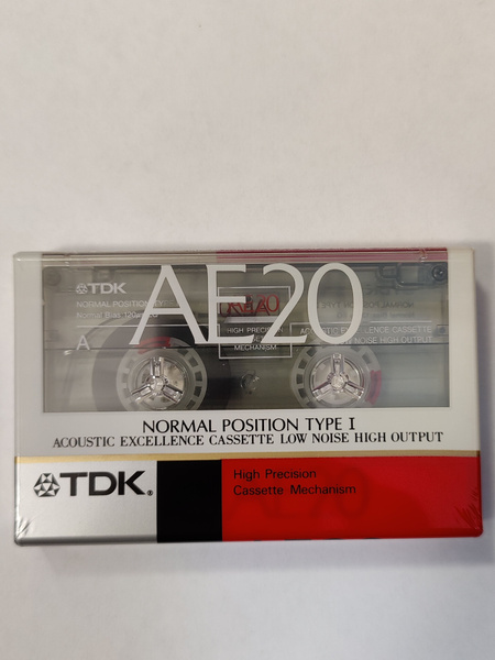 Аудиокассета запечатанная TDK AE 20 - купить с доставкой по выгодным ценам в интернет-магазине ...