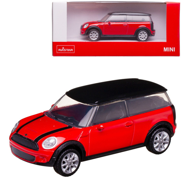 Машина металлическая 1:43 scale MINI CLUBMAN цвет красный - купить с ...