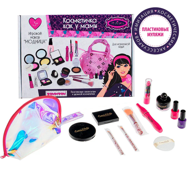 Игровой набор Bondibon Eva Moda "Модница" Косметичка как у мамы ...