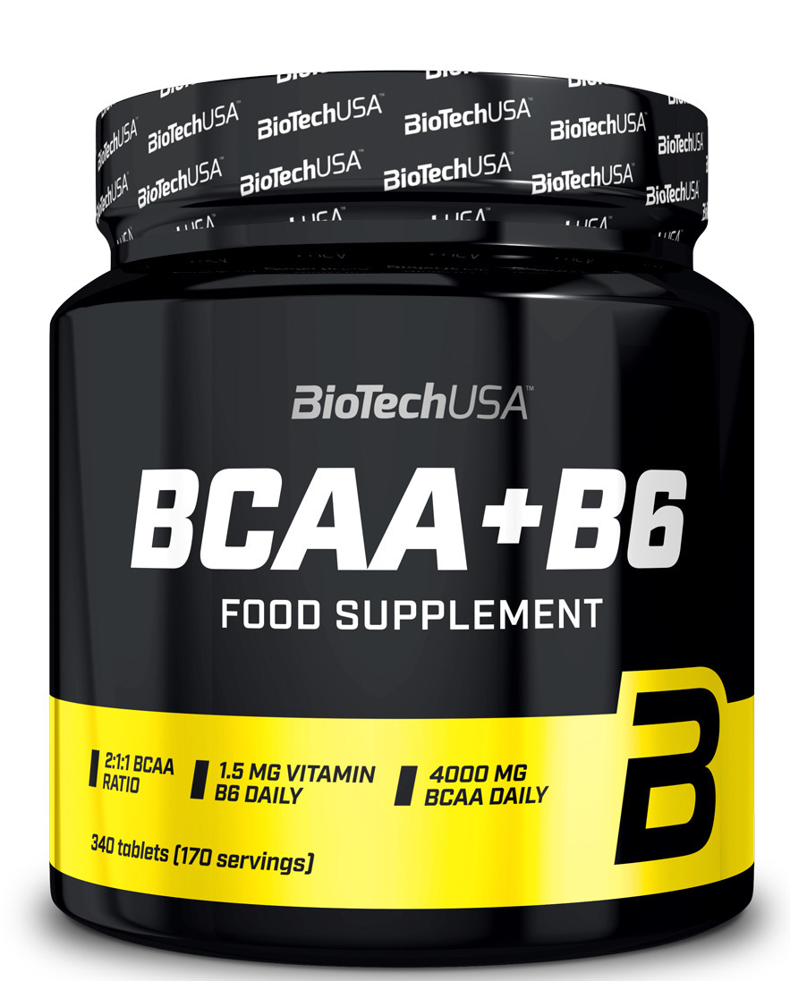 Аминокислоты Biotech USA BCAA+B6 340 таб. - купить с доставкой по ...