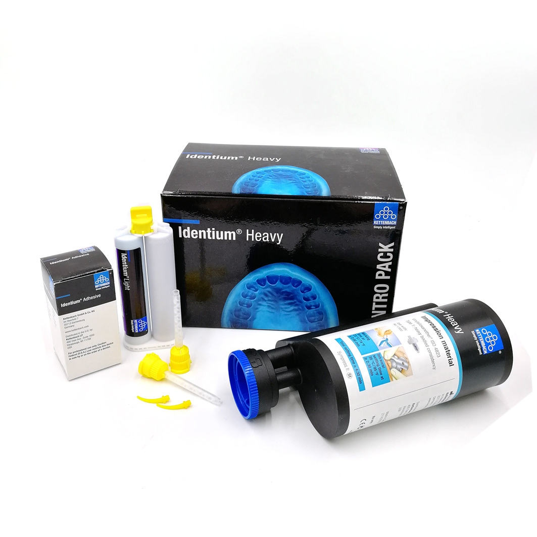 Identium Heavy (Intro pack) - оттискная масса, 1 x 380 мл, 50 мл Light ...