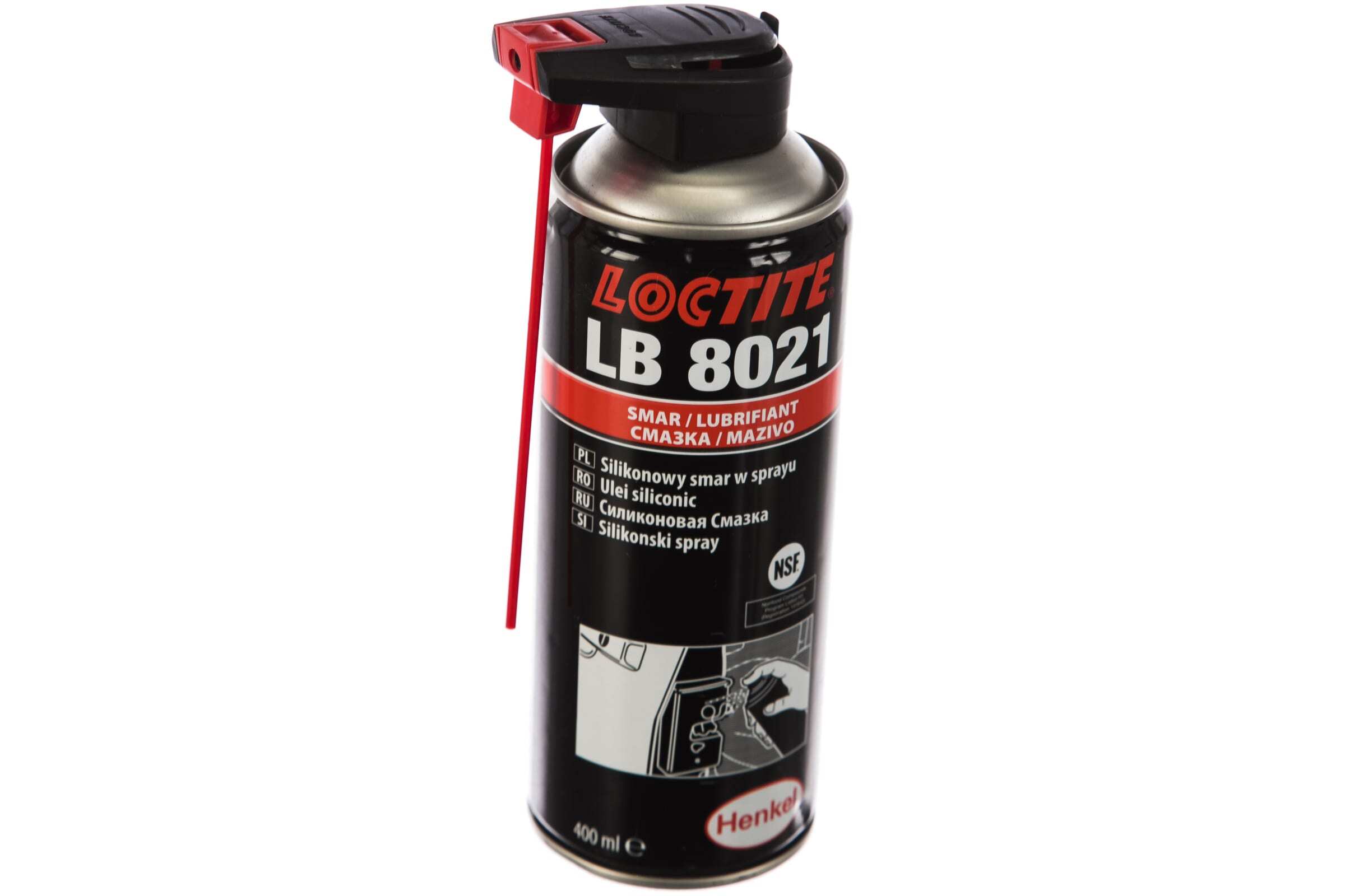Смазка силиконовая LOCTITE LB 8021 400мл - купить в интернет-магазине ...