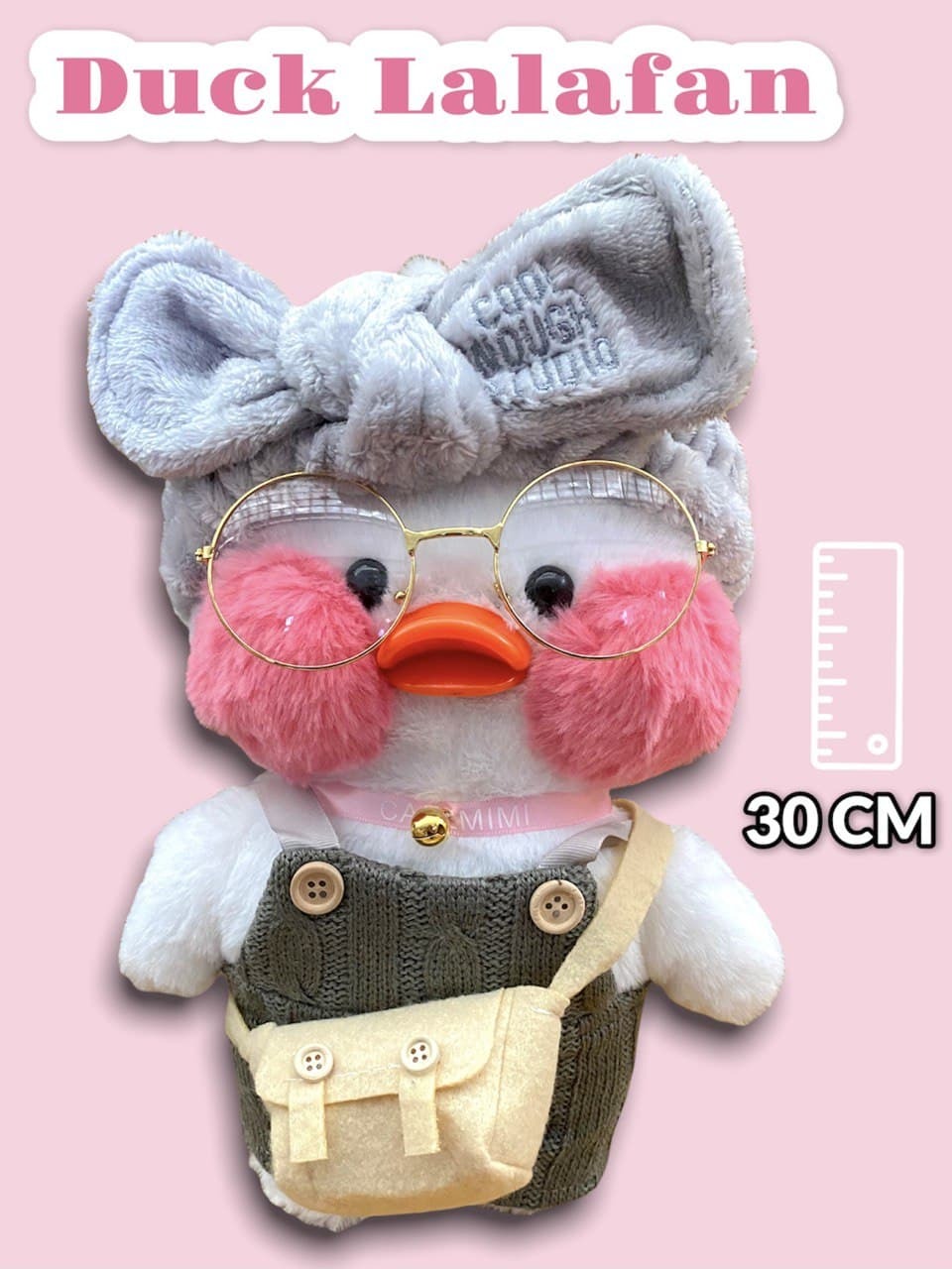 Уточка в очках плюшевая lalafanfan лалафанфан/уточка плюшевая Duck ...