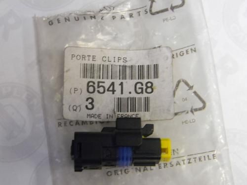 Разъем электрический / porte-clips Citroen / Peugeot 6541G8 - Peugeot ...