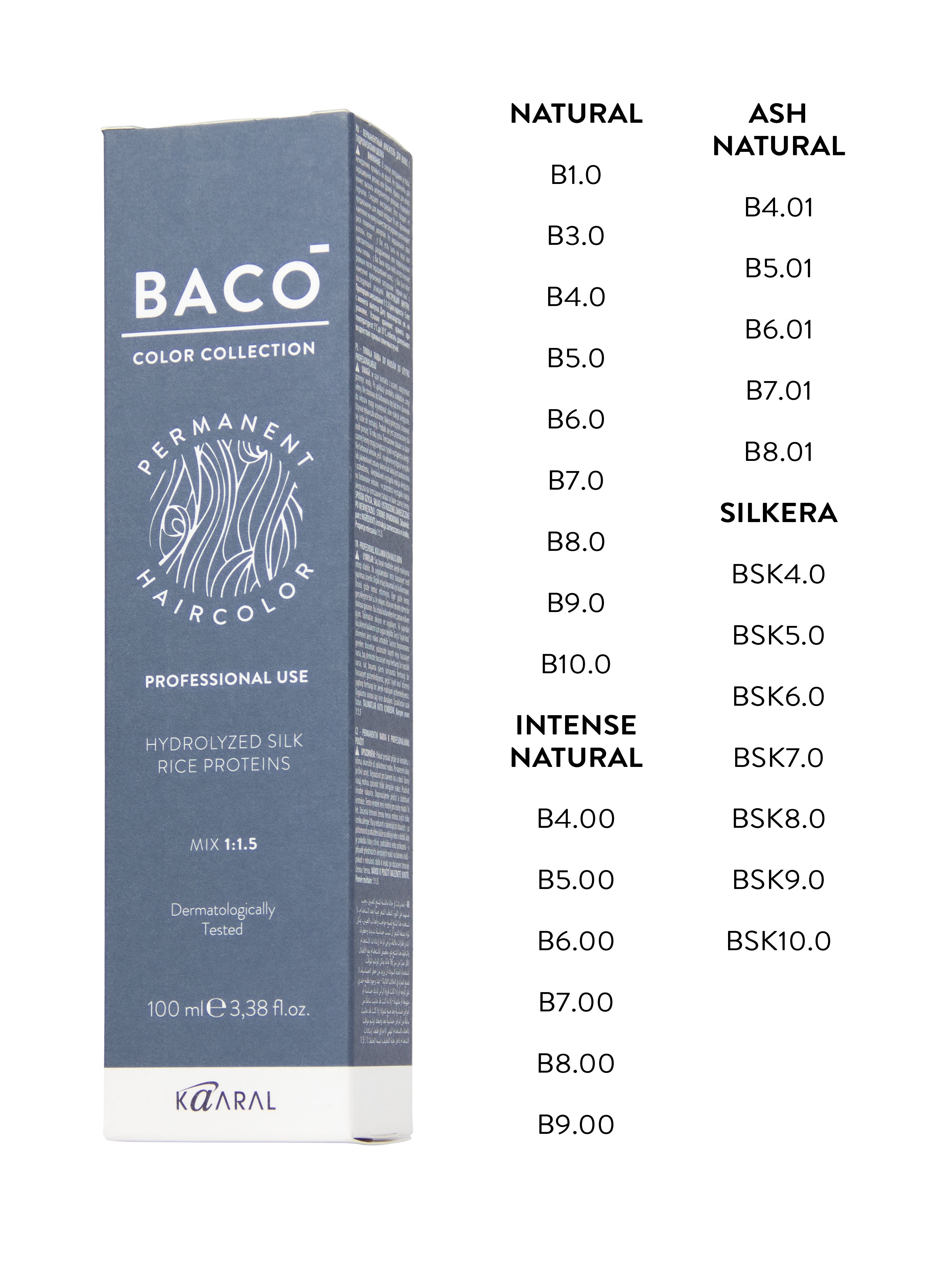 Краски для волос Kaaral Baco Color Collection - купить в интернет ...