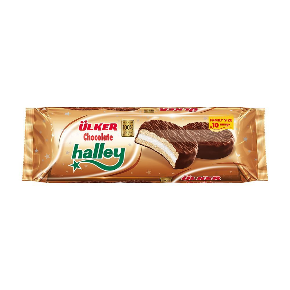 Halley Маршмеллоу печенье сэндвич 280г - купить с доставкой по выгодным ...
