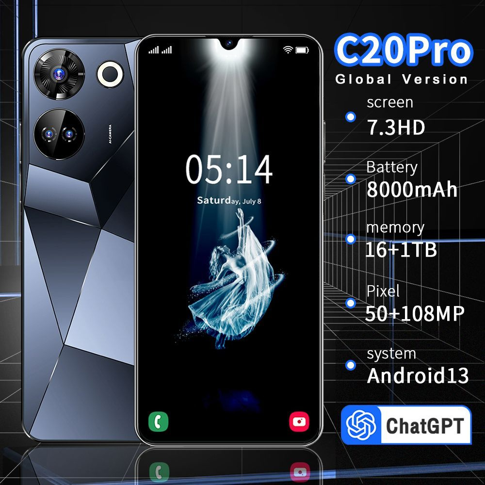 Смартфон C20 PRO - купить по выгодной цене в интернет-магазине OZON ...