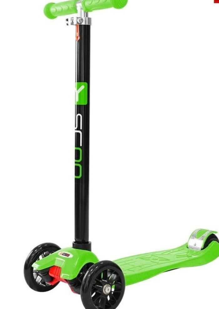 Самокат Городской Без бренда Y-SCOO maxi A-20 Simple green-RT, - купить ...