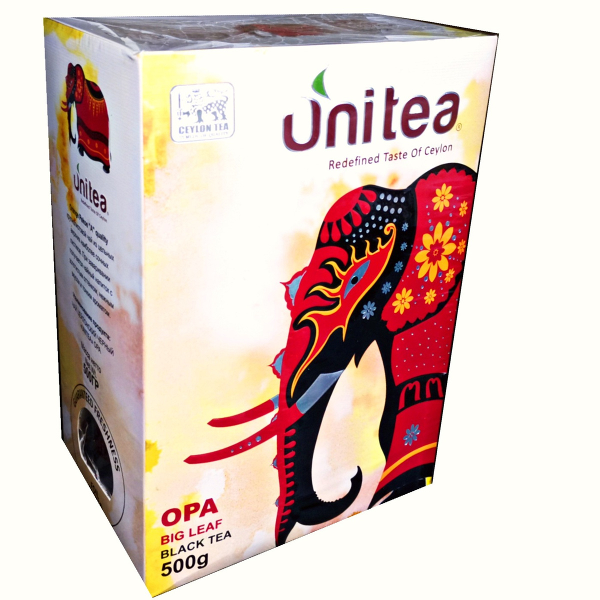 Чай черный цейлонский крупнолистовой UNI TEA OPA 500г — купить в ...