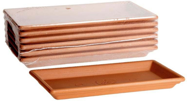 Поддон Deroma Olive, коричневый, 17 х 31 см - купить с доставкой по ...