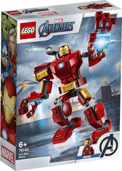 Конструктор Lego Marvel Avengers 76140 Железный Человек: трасформер ...