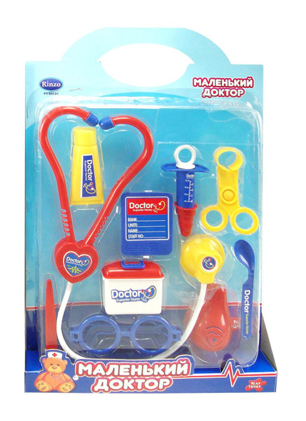 Набор доктора ABtoys "Маленький доктор", 10 предметов (PT-00131(7724AB ...