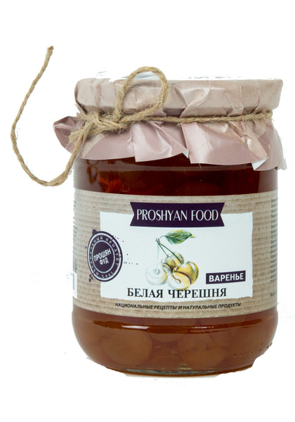Варенье из белой черешни PROSHYAN FOOD стеклянная банка 420г - купить с ...