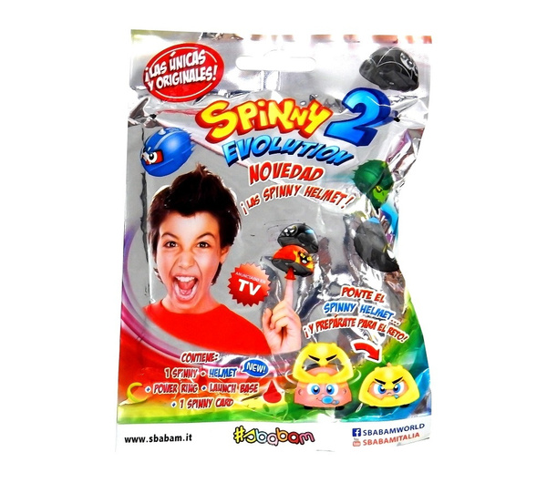 Игрушка SPINNY 2 EVOLUTION CON HELMET: YETI - купить с доставкой по ...