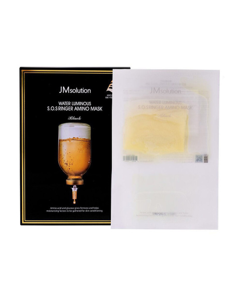 JMsolution Набор укрепляющих тканевых масок с аминокислотами WATER LUMINOUS S.O.S RINGER AMINO ...