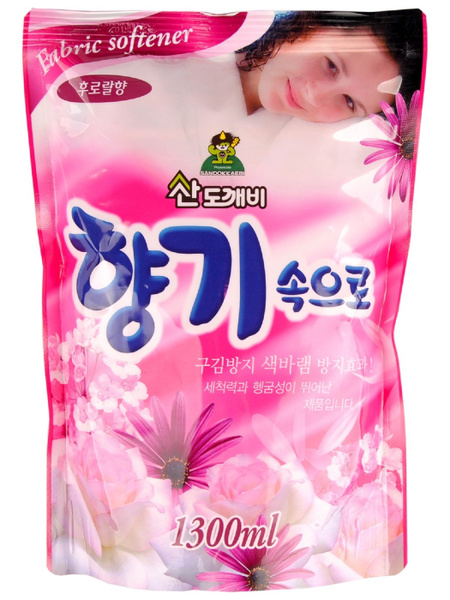 Кондиционер для белья Sandokkaebi Soft Aroma Цветочный, запасной блок ...