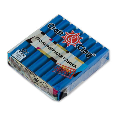 Полимерная глина Craft&Clay 52 г, синий (CCH) - купить с доставкой по ...