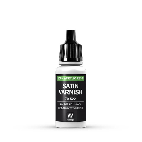 Акриловый сатиновый лак Vallejo серии Model Color - Permanent Satin ...