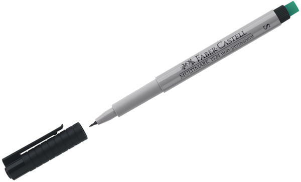 Маркер неперм для глянцевой поверхности Faber-Castell Multimark non ...