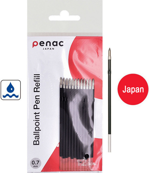 Стержень для автоматических ручек PENAC, шарик 0,7мм, чернила на ...