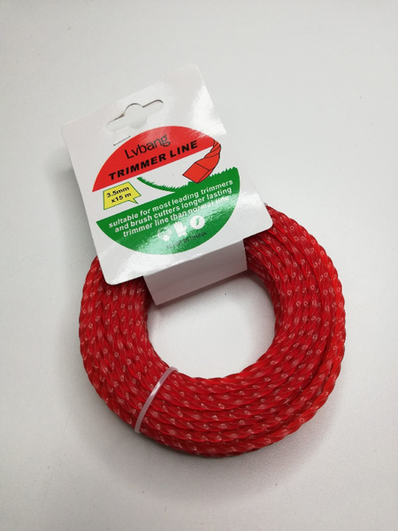 Леска для триммера Леска для тримера крученая 3,5 мм* 15м, нейлон ...