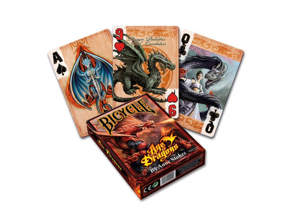 Карты Век Дракона Anne Stokes Age of Dragons Playing Cards - купить с ...