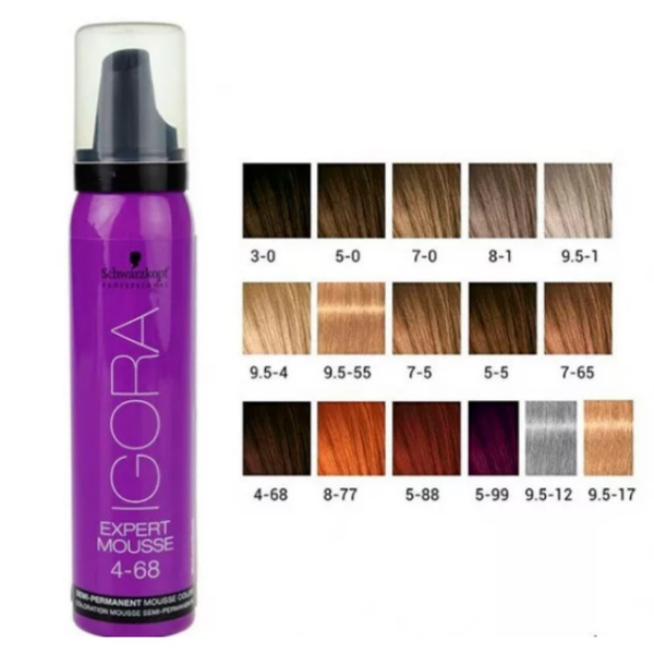 Schwarzkopf Professional Igora Expert Mousse Тонирующий мусс для волос ...