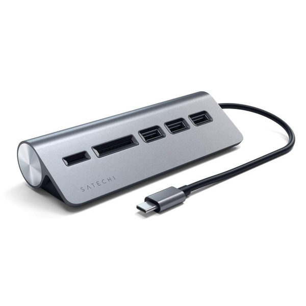 USB-концентратор Satechi Type-C USB Hub & Micro/SD Card Reader. ST ...