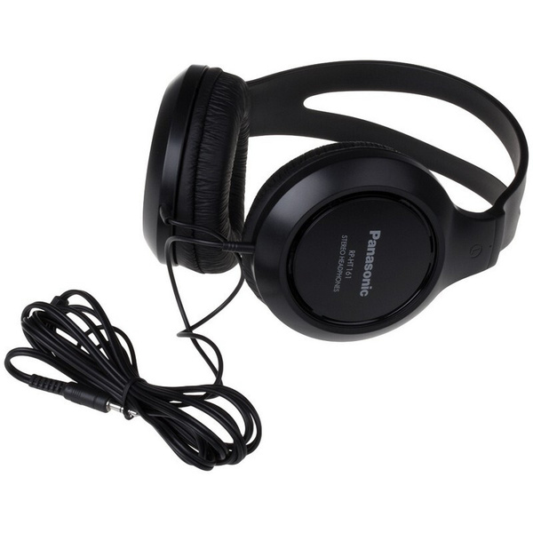 Наушники Полноразмерные Panasonic RP-HT161E-K черный_341020 озон ...