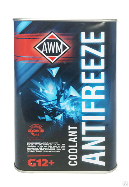 Антифриз AWM (красный) 1л. G12+ купить по выгодной цене в интернет ...