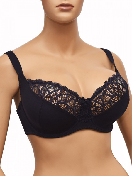 Бюстгальтер Женский Aveline мягкая чашка на каркасе, размер 75E темно-синий Беларусь купить c ...