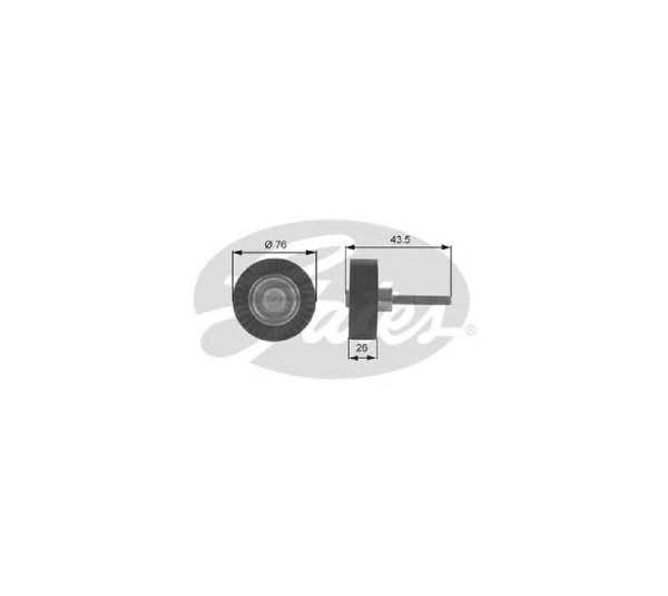 Ролик натяжной Gates T38054 - Gates арт. T38054 - купить по выгодной ...