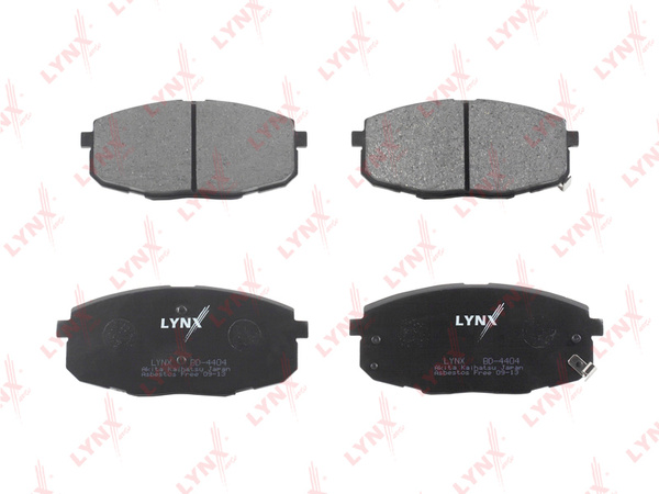 Колодки тормозные LYNXauto BD4404 - купить по низким ценам в интернет-магазине OZON (549312223)