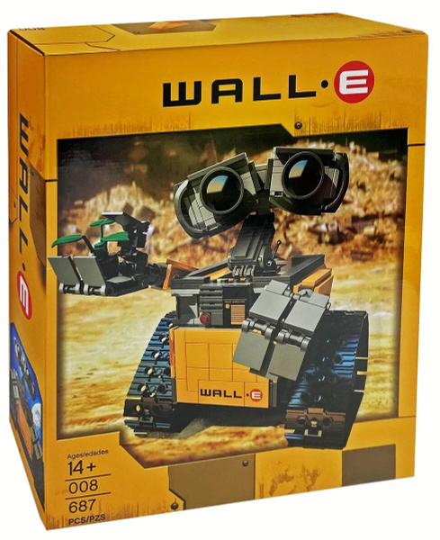 Конструктор Wall-E 307 ВАЛЛ-И, 687 дет. - купить с доставкой по выгодным ценам в интернет ...