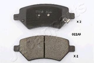 Колодки тормозные Japanparts PA022AF - купить по низким ценам в ...