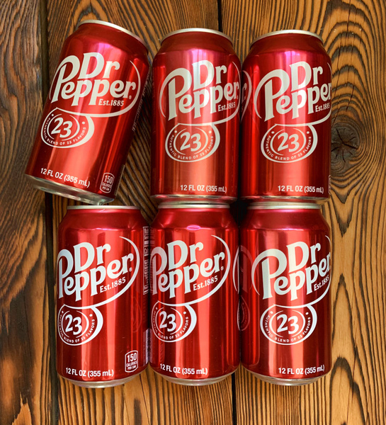 Газированный напиток Dr Pepper (Доктор Пеппер Классик), США, 6 банок по ...