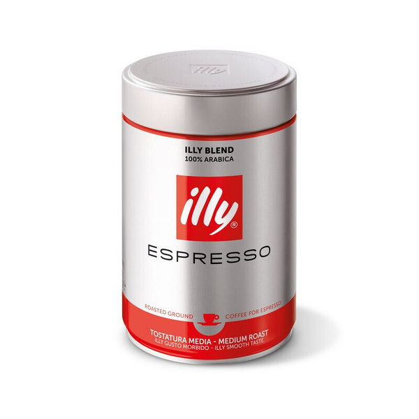 Кофе молотый Illy medium, 250 г - купить с доставкой по выгодным ценам ...