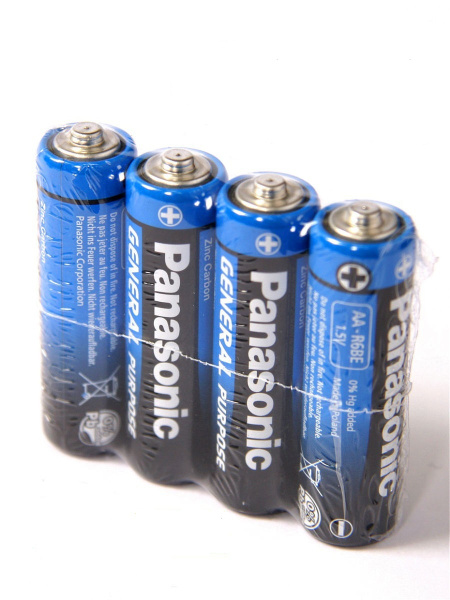 Батарейка Panasonic GENERAL Purpose R6 AA, 4шт - купить с доставкой по ...