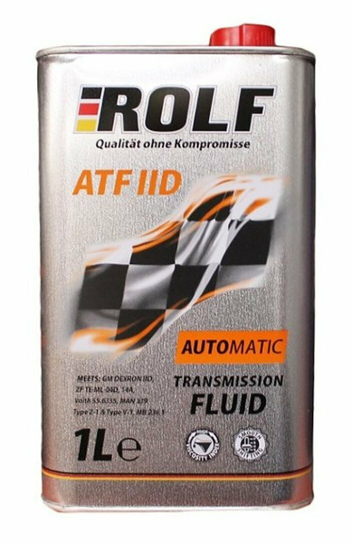 Трансмиссионное масло ROLF ATF IID,1л - купить по выгодной цене в интернет-магазине OZON (750797029)