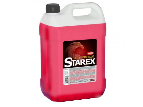 Антифриз STAREX красный, Готовый раствор купить по выгодной цене в ...