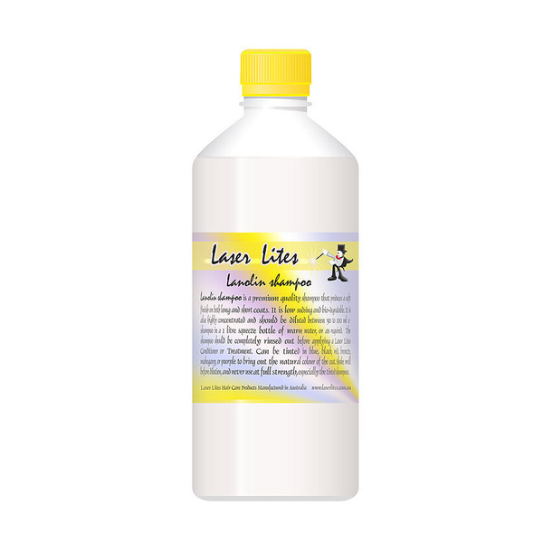 Шампунь ланолиновый (концентрат 1:20) Laser Lites Lanolin, 500мл ...
