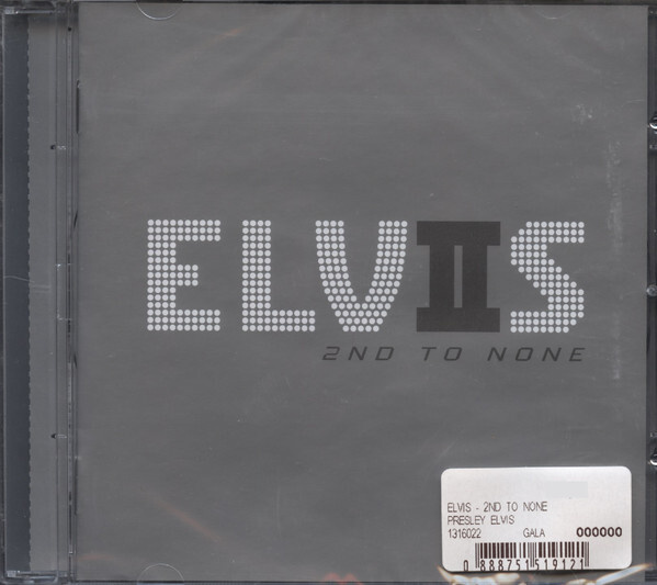 Audio CD AudioCD Elvis Presley. Elvis 2nd To None (CD, Compilation ...