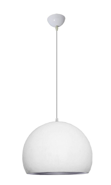 Светильник подвесной Dome металл белый/серебро 350 мм - купить по ...