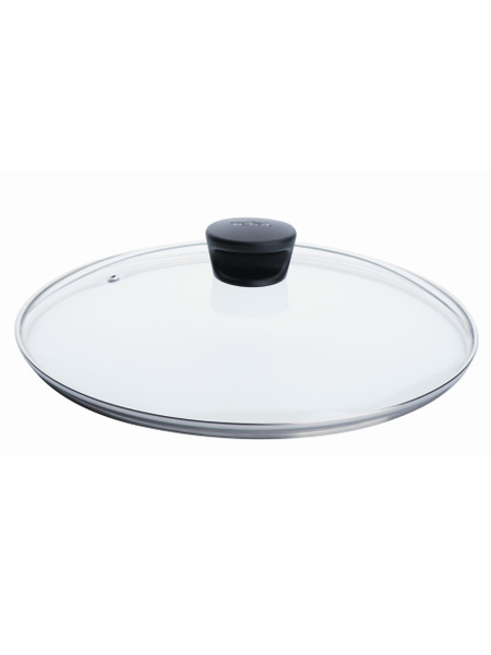 Кухонная стеклянная крышка 26 см Tefal 04090126 от брызг, для сковороды ...